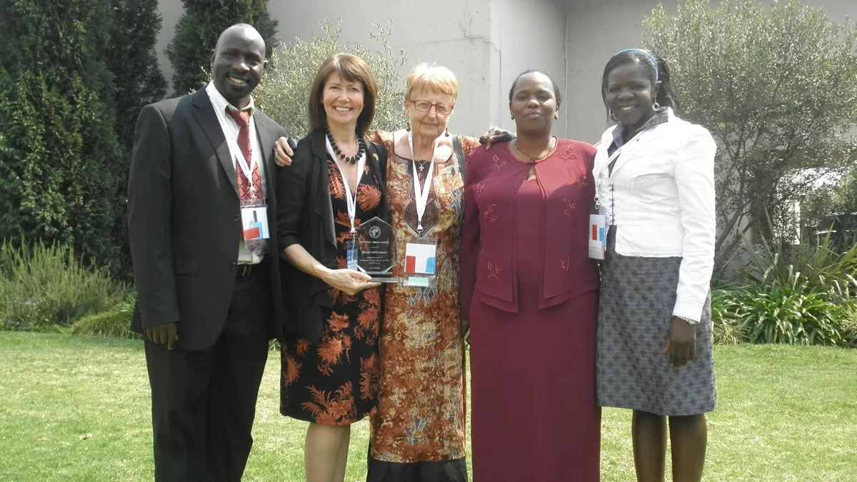 Dr Anne Merriman from Hospice Africa Uganda awarded | UICC