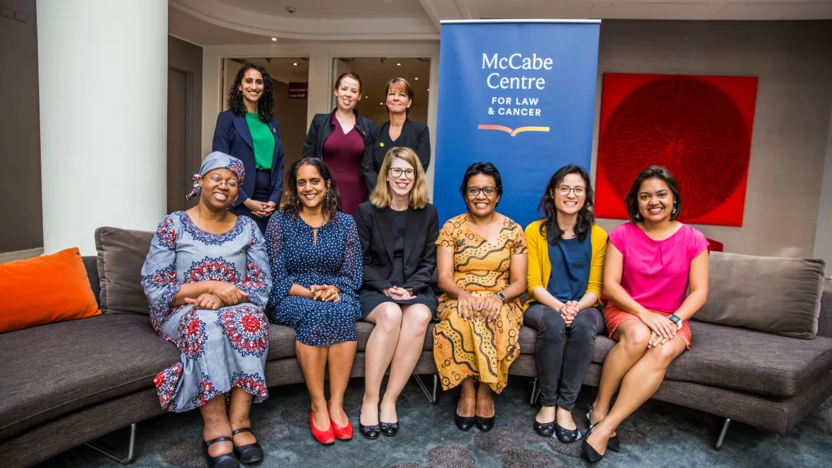 McCabe Centre for Law & Cancer receives World Health Organization ...