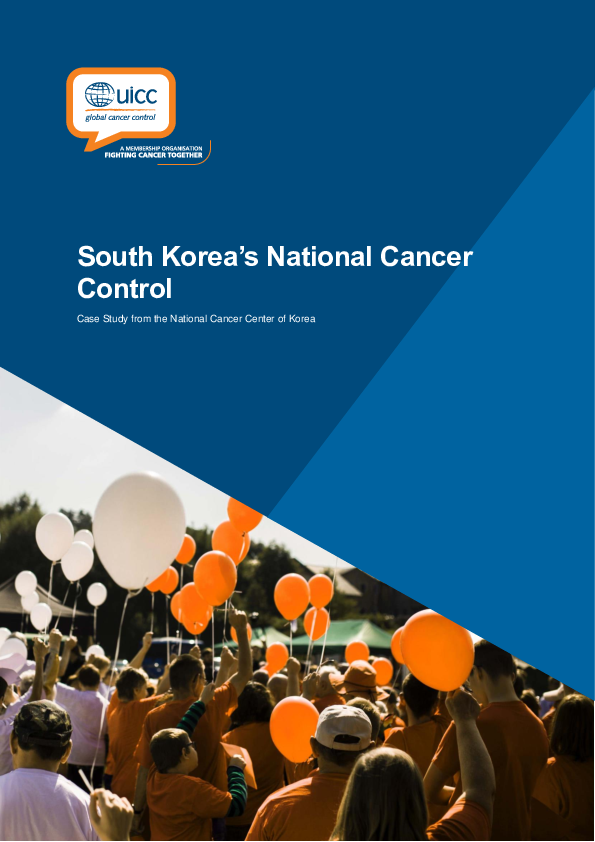 Case Study South Korea's National Cancer Control | UICC